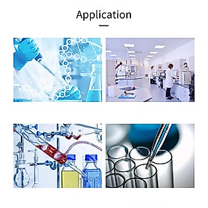 Beaker, PTFE Beaker Acid and Alkali Resistant PTFE Beakers High Lubrication White Measuring Cup for Lab(50ml)