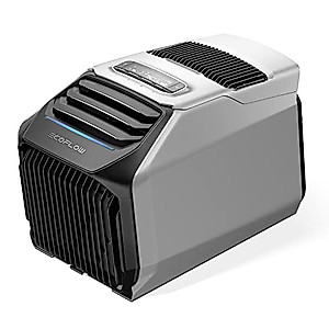 EF ECOFLOW WAVE 2 Portable Air Conditioner, Air Conditioning Unit with Heat, Portable AC for Outdoor Tent Camping/RVs or Home Use (Battery Not Included)