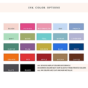 Personalized Stationary for Couples, Paper And Envelopes Gift Set, Customized Thank you Notes With Heart