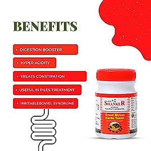 Paal Shree Shanker Ayurvedic Pharmacy Erand Bhrust Harde Tablet- 100 tab x Pack of 3