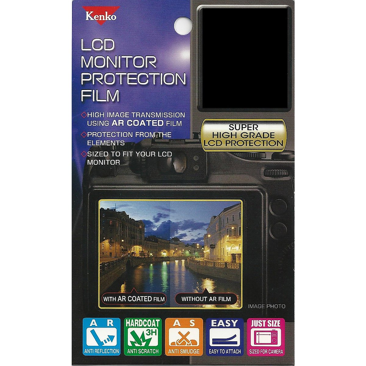 Kenko LCD Screen Protector for Canon EOD M5 - Clear - LCD-C-M5