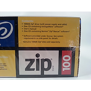 Iomega 10919 Zip 100 Drive (Parallel Port)
