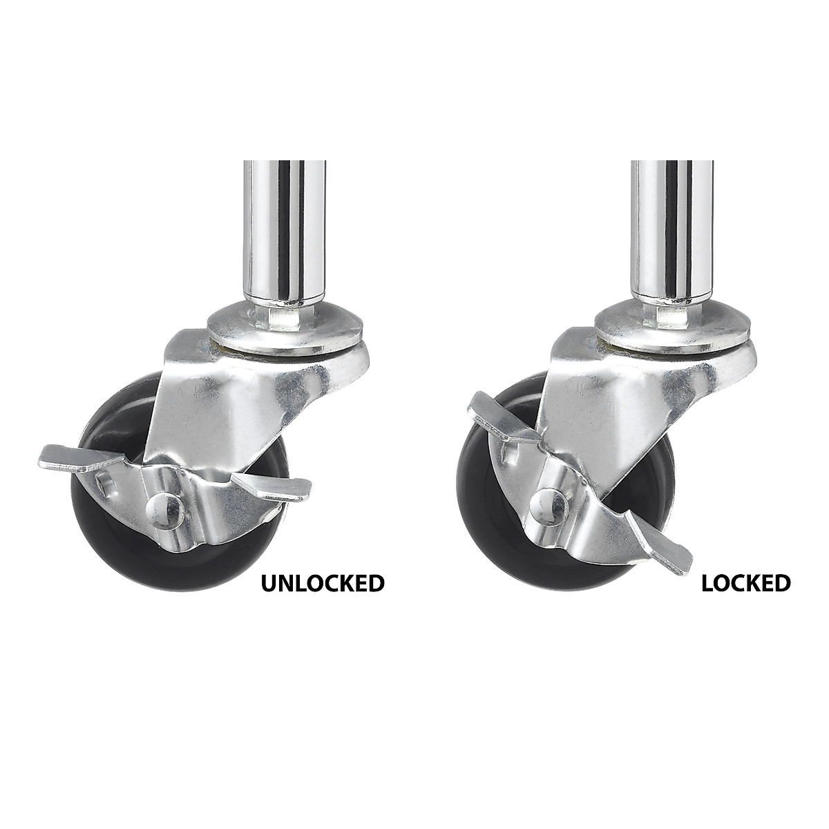 Whitmor 6056-3528 Cart, Chrome