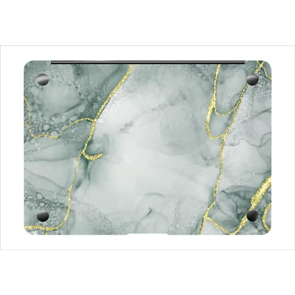 Nekoty Textured Laptop Skins compatible with MacBooks Pro 16" 14" 13" Air 13" 2019-2022 - Jade Marble