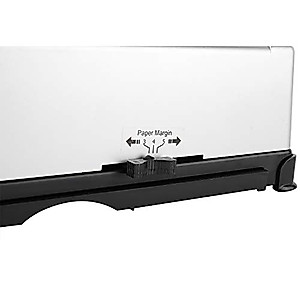 Heavy Duty Comb Binding Machine 450 Sheet 21 Hole Handle Manual Paper Punch Binder with 100pcs Starter Kit 3/8'' Comb Binding Spines