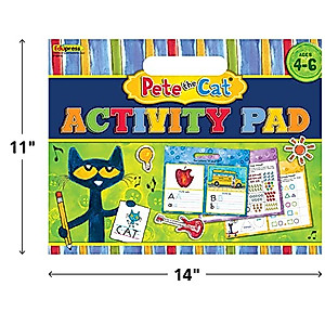 Edupress Pete The Cat Activity Pad (EP62018) Medium