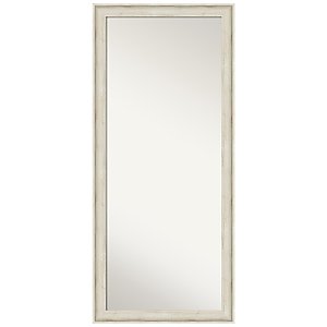 Amanti Art Cream Full Length Mirror, 65x29 Regal Birch Cream Tall Free Standing Body Wall Mirror Full Length for Dressing, Traditional Frame, Lean on Floor or Hang, Wall Decor from WI, USA