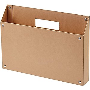 King Jim 3354RY Storage Case, Portable, Mug Case with Handle, A4, Horizontal Type, Craft