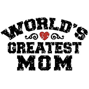 CafePress World's Greatest Mom Mug Ceramic Coffee Mug, Tea Cup 11 oz