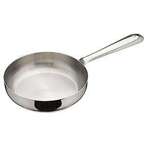 WINCO Mini Fry Pan, 5-inch, Silver