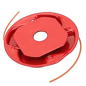 Jeanoko Weeder Trimmer Head, Practical String Trimmer Head Simple Installation Iron for Garden(Style 1)