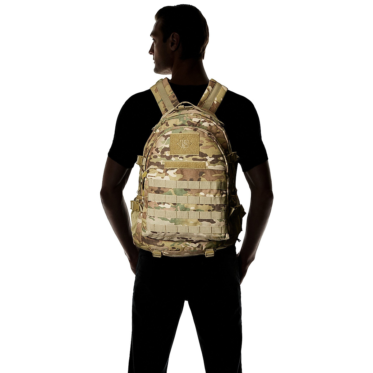 Tru-Spec Elite 3 Day Camo Backpack, Muliticam, One Size