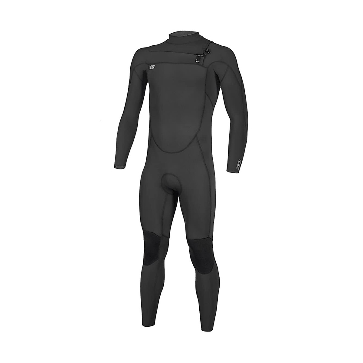 O'Neill Ninja 4/3 mm Chest Zip Full Wetsuit Black/Black MT (6'1"-6'3", 160-180 lbs)