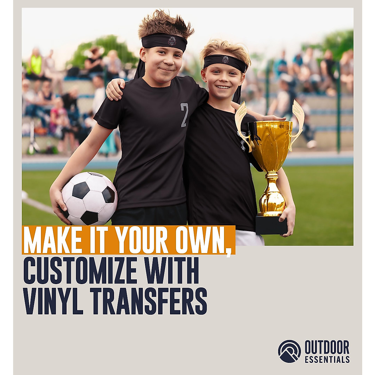 Tie Headband for Women & Men - Ninja Headbands, Head Tie for Running, Basketball, Football & Athletics,Cooling Headband