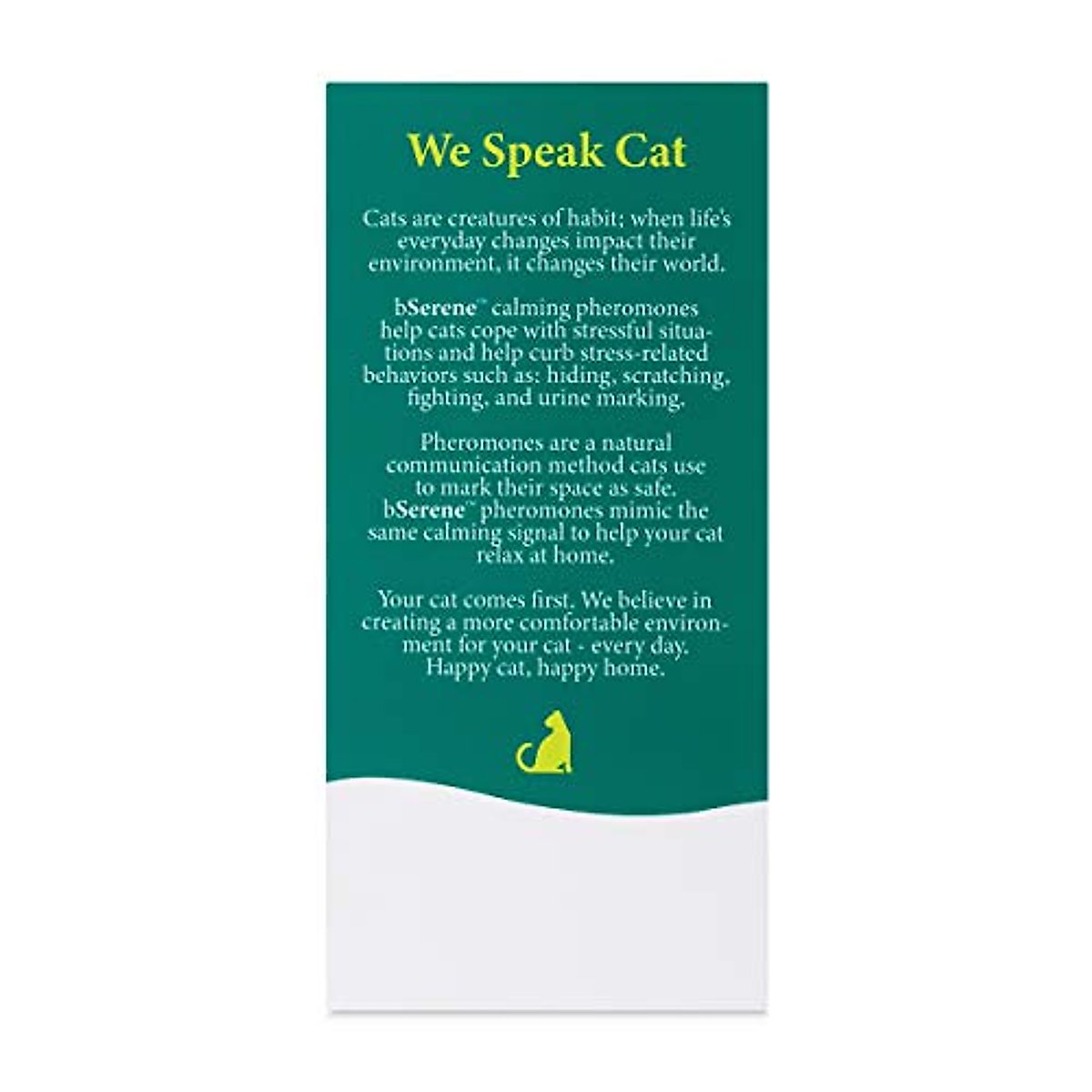bSerene Pheromone Calming Solution for Cats|45-Day Starter Kit: Plug-in Diffuser + Refill |Helps Reduce Hiding, Scratching, Stress, Anxiety | for Single/Multicat Homes|45 Days of Constant Comfort