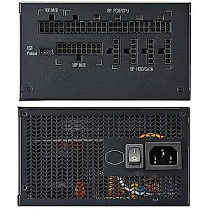 Cooler Master XG850 Plus Platinum ARGB Fully Modular, 850W, Built-in Information Display Panel, ARGB 135mm Silent Fan, Intel ATX 12V Ver 2.53, 100% Japanese Capacitors (MPG-8501-AFBAP-XUS)