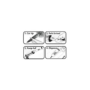 Finish Line Caulk Tool Precision Caulking System Starter Set