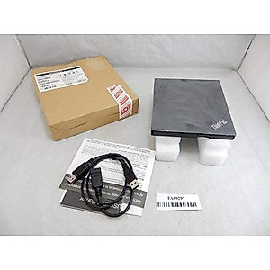 Lenovo External USB 3.0/2.0 ( 4XA0E97775) Slim Portable DVD Burner In The Lenovo Retail Sealed Packing for X1 Carbon And Yoga
