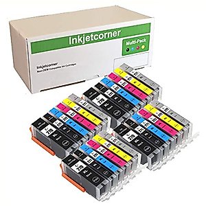 Inkjetcorner Compatible Ink Cartridges Replacement for PGI-270XL CLI-271XL PGI 270 CLI 271 for use with TS9020 MG7720 TS8020 (24-Pack)