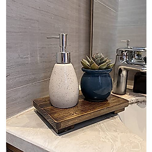 HNQCPCVU Wood Riser, Beautiful Wood Pedestal Stand, Charming Wood Risers for Decor (Rectangle)