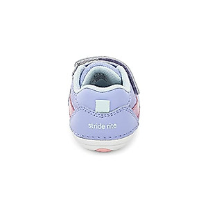 Stride Rite baby girls Sm Kylin Casual Shoe, Periwinkle, 3.5 Infant US