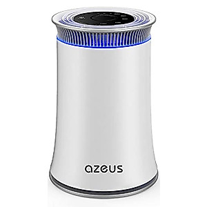 AZEUS Air Purifier for Home Pets Hair Dust in Bedroom Up Top 843 ft² H13 True HEPA Filter, 25db Filtration System Cleaner Odor Eliminators, Ozone Free, Remove 99.97% Dust Smoke VOCs