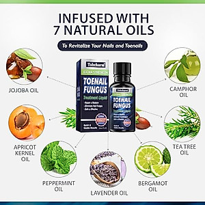 Tobcharm Toenail Fungus Treatment Extra Strength, Nail Fungus Treatment for Toenail, Fungus Nail Treatment, Nail Fungus Treatment for Fingernails (1oz)