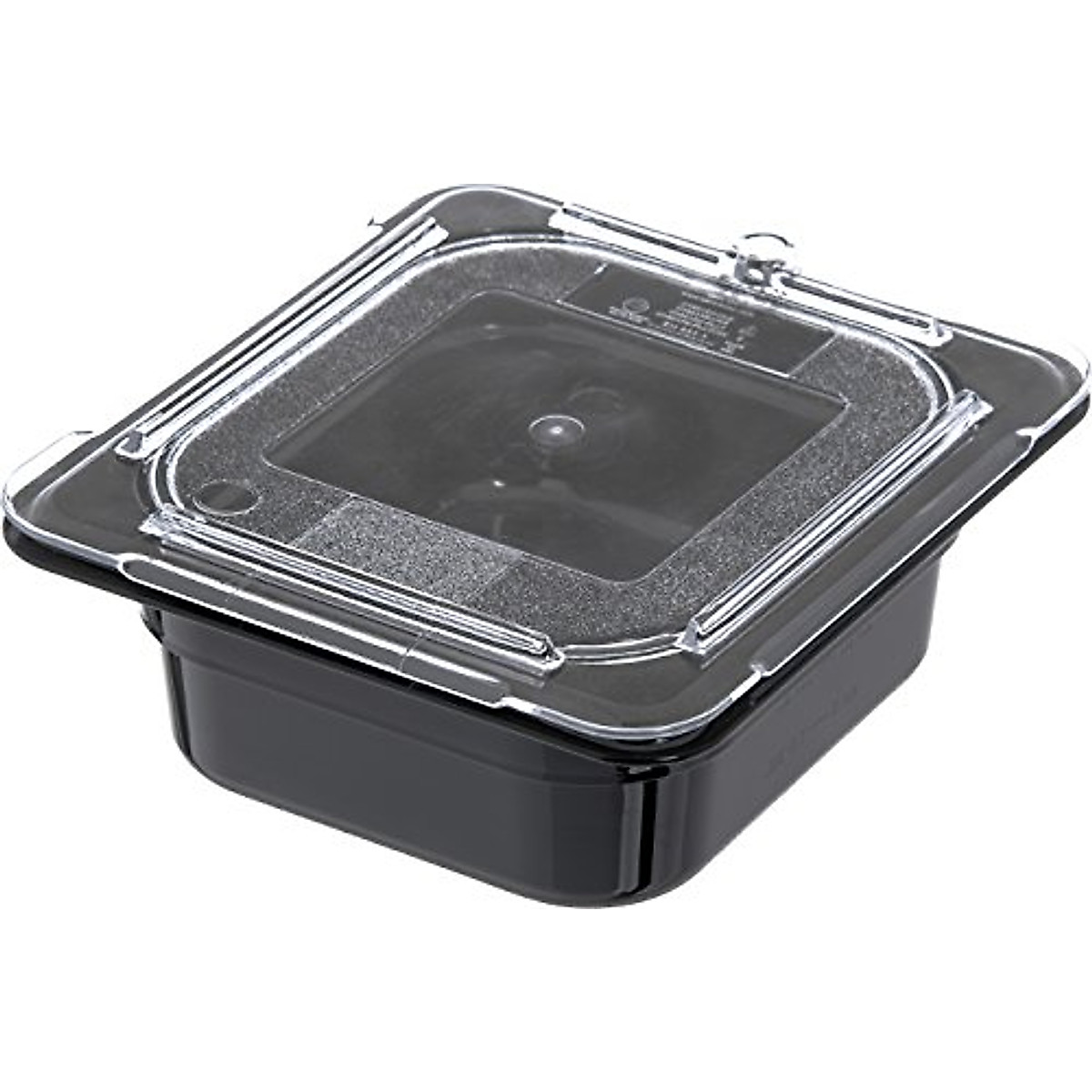 CFS 3068303 StorPlus Sixth Size Food Pan, Polycarbonate, 2.5" Deep, Black