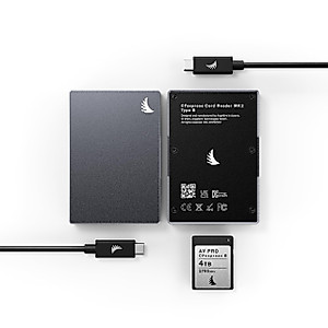 Angelbird Card Reader CFexpress B MK2 - for CFexpress Type B Memory Cards - Fast Data Transfer and Uninterrupted File Offloading