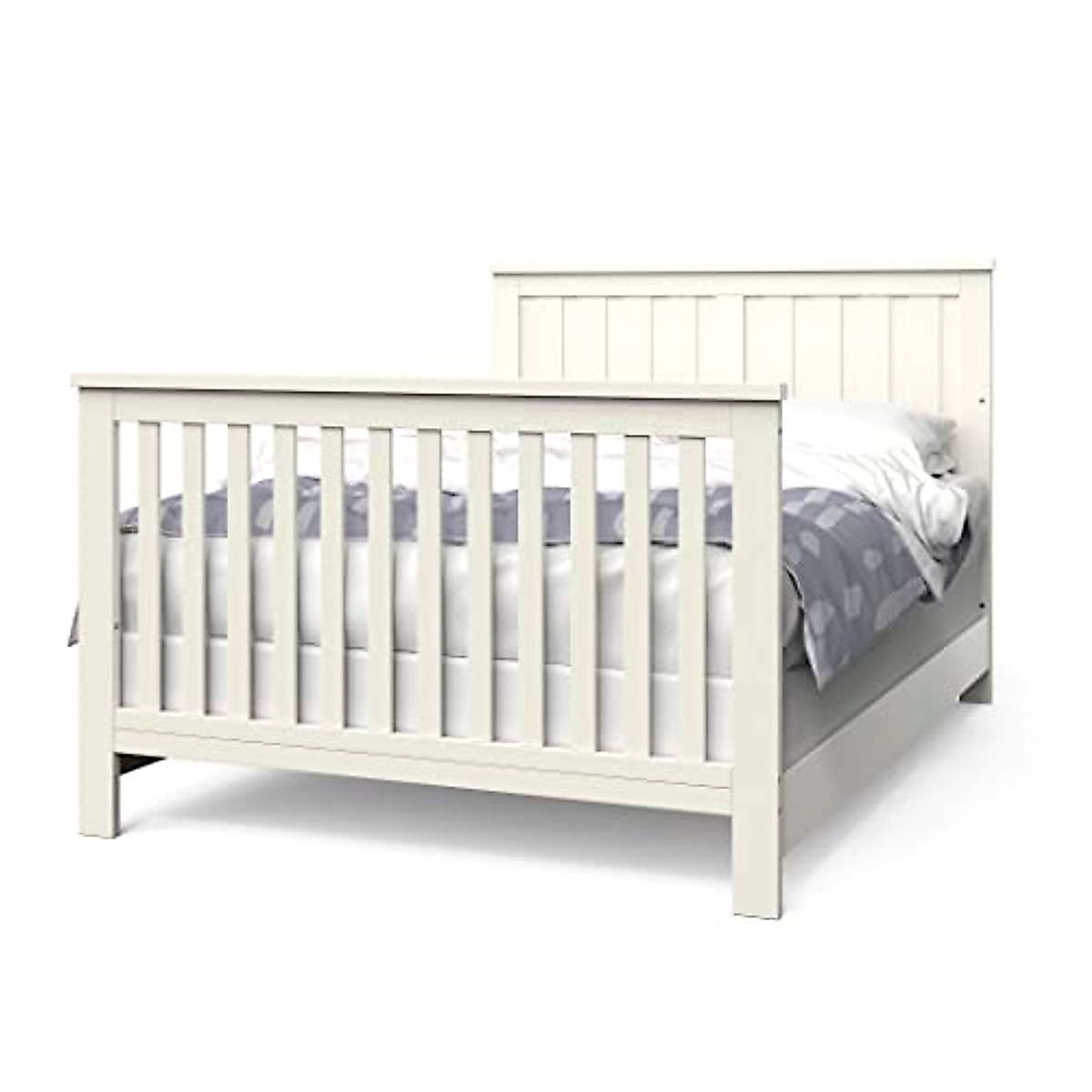 Child Craft Calder 4-in-1 Convertible Baby Crib, Brushed Cotton