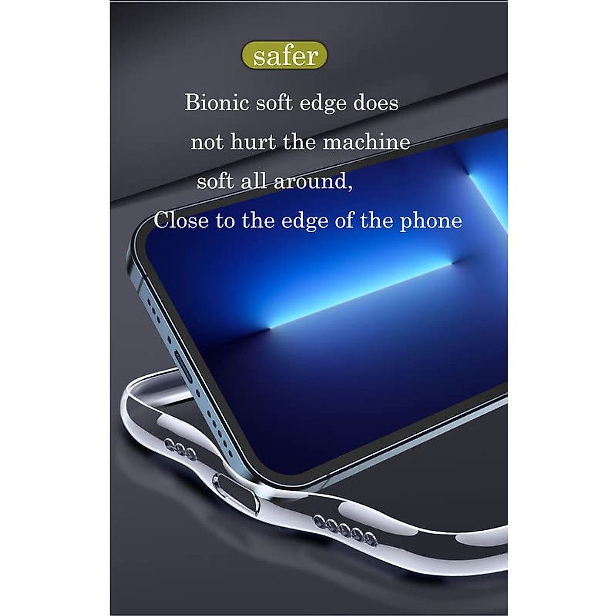 AQGG Case for Motorola ThinkPhone [6.60"] Phone Cases, Soft Silicone Bumper Shell transparente Flexible Rubber Phone Protective Cases TPU Cover for Motorola ThinkPhone -Love Balloon