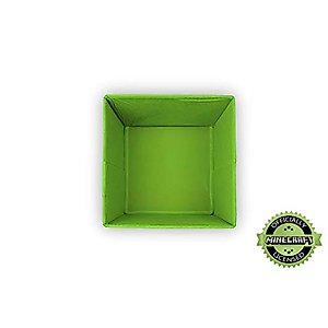 Minecraft Creeper Storage Cube Organizer Storage Cube | Creeper from Cubbies Storage Cubes | Organization Cubes | 10-Inch Square Bin