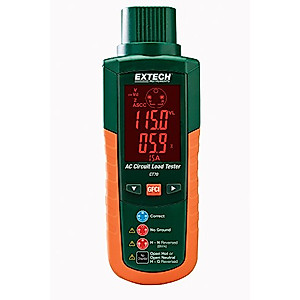 Extech CT70 AC Circuit Load Tester,Black