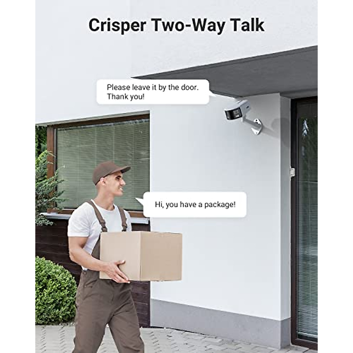 ANNKE FCD600 Dual-Lens Outdoor Security Camera with 180° FoV, 6MP Panoramic PoE IP Camera, Smart Human/Vehicle Detection, Color Night Vision, Two Way Audio, Supports MicroSD Card Up to 256GB