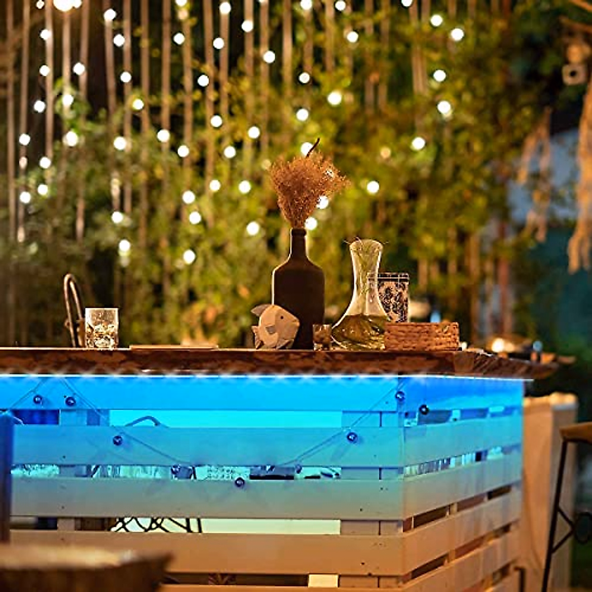 Feit Electric TAPE16/RGBW/AG/RP 100 Watt Equivalent WiFi Dimmable, No Hub Required, Alexa or Google Assistant LED Smart Light Tape Strips