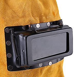 Welder Mask, Heat Resistant Breathable Welding Helmet Protection Mask with Lens