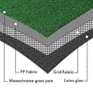 Golf Putting Green, Golf Hitting Mat- 6FT x 10FT,Golf Training Mat- Professional Golf Practice Mat