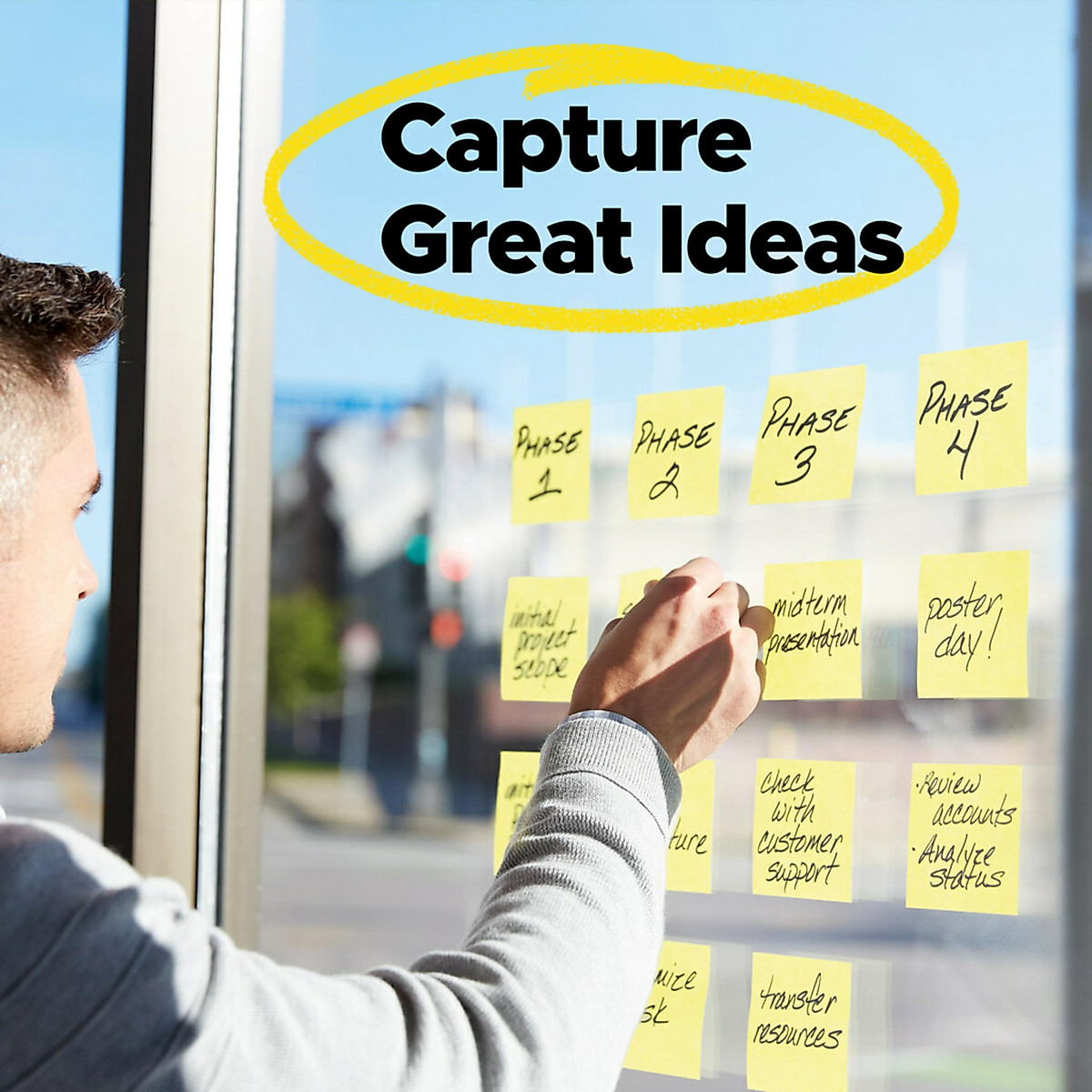 Post-it Super Sticky Pop-up Notes, 3x3 in, 12 Pads, 2x the Sticking Power, Canary Yellow, Recyclable (R330-12SSC)
