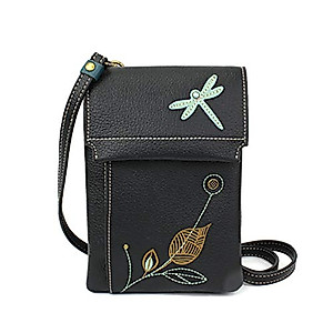 CHALA CRISS Cellphone Xbody - RFID -Dragonfly - black