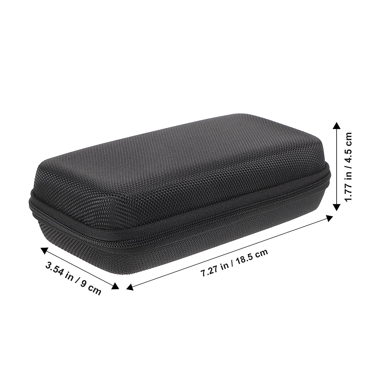 Milisten Microphone Storage Case Waterproof Shockproof EVA Carrying Case Protective for Microphone