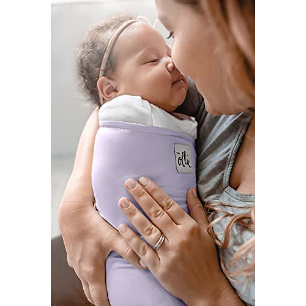 The Ollie Swaddle Bundle (Lavender & Meadow) - Helps to Reduce The Moro (Startle) Reflex -Made from a Custom Designed Moisture-Wicking Material-No overheating-Size Adjustable for All Months of Babies
