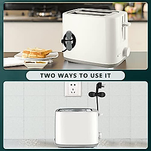 Cord Organizer for Appliances, 6-Pack Cord Wrapper, Cord Holder for Blender, Coffee Maker, Toaster, Rice Cooker, Air Fryer, Hair Dryer.