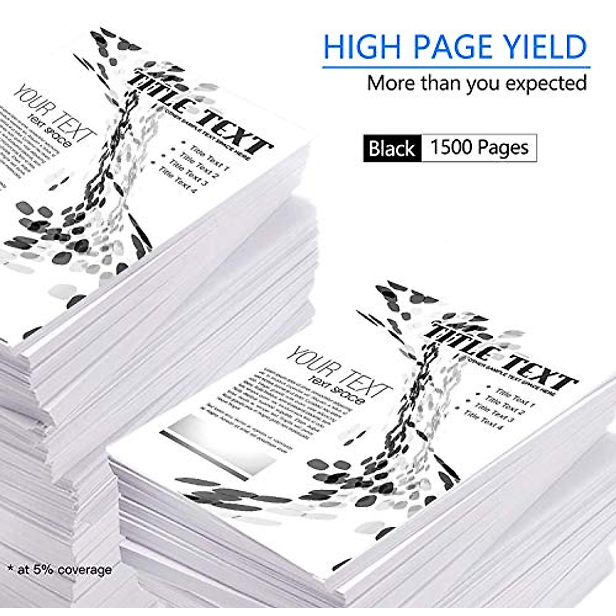 Cruxer Compatible Toner Cartridge Replacement for HP 83A CF283A use with Laserjet Pro M201n M201dw M125fn M125fw M127fn M127fw M225dn M225dw M225rdn Series Printer (Black, 1-Pack)