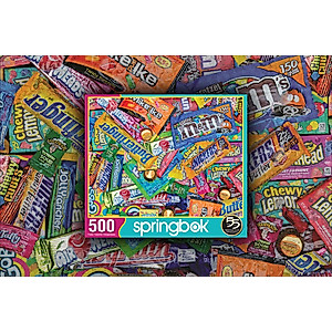 Springbok's 500 Piece Jigsaw Puzzle Sweet Tooth, Multi