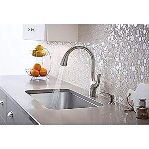 Kohler K-R18594-SD-VS Trielle Kitchen Sink Faucet, Vibrant Stainless
