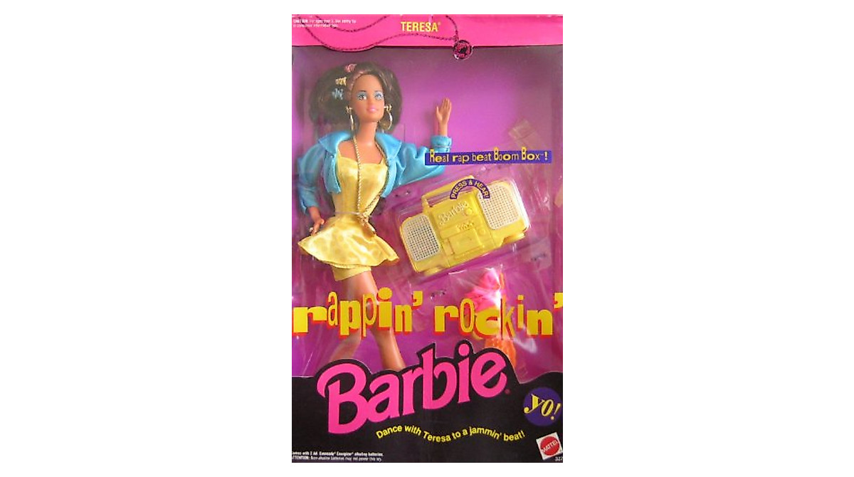 Barbie Rappin' Rockin' TERESA Doll with Boom Box