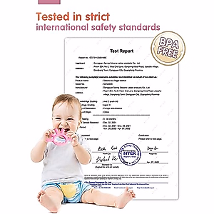 Teething Toys for Babies 0-6 Months|Teethers for Babies 6-12 Months|Food Grade Silicone Teething Relief Chew Baby Girl Toys|3 4 5 Months Old Developmental Baby Infant Toys Gifts