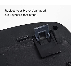 2PCS Keyboard Stand Feet Legs Replacement for Logitech K350 MK550 MK570 Wireless Wave Keyboard Accessories, Logitech K350 MK550 MK570 Keyboad Stand Clips