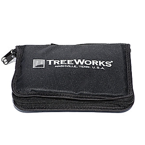 TreeWorks Chimes TRE57BP Made in USA Set of Three Triangles and Beaters with Carrying Case for Storage and Travel