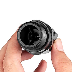 Breezliy 2pcs Garden Hose Pressure Regulator 25 PSI, 3/4" FHT × 3/4“ MHT, Pressure Reducer, Great for Drip Irrigation System Distributing Regulator drip Irrigation Parts emitters for drip line